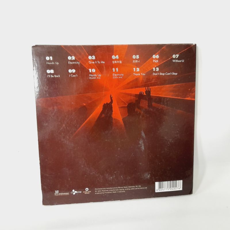 Jual CD 2PM 2Nd Album Hands Up 2PM The Second Album Hands Up | Shopee ...