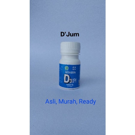 Jual VITAMIN D3 IPI 75 TABLET SUPRA FERBINDO FARMA. | Shopee Indonesia
