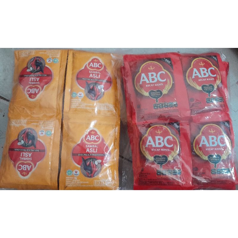 Jual SAOS SAMBAL ABC KECAP ABC 1 PACK ISI 10 PCS | Shopee Indonesia