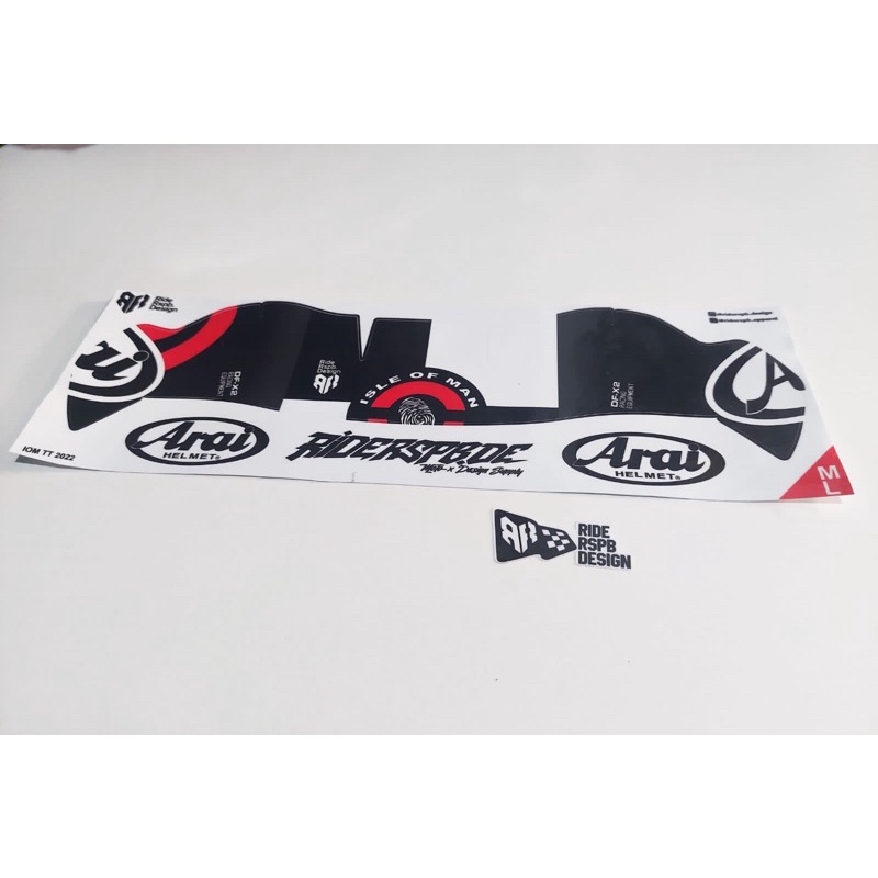 Jual IOM TT 2022 - STICKER DECAL SPOILER DF-X2 | Shopee Indonesia