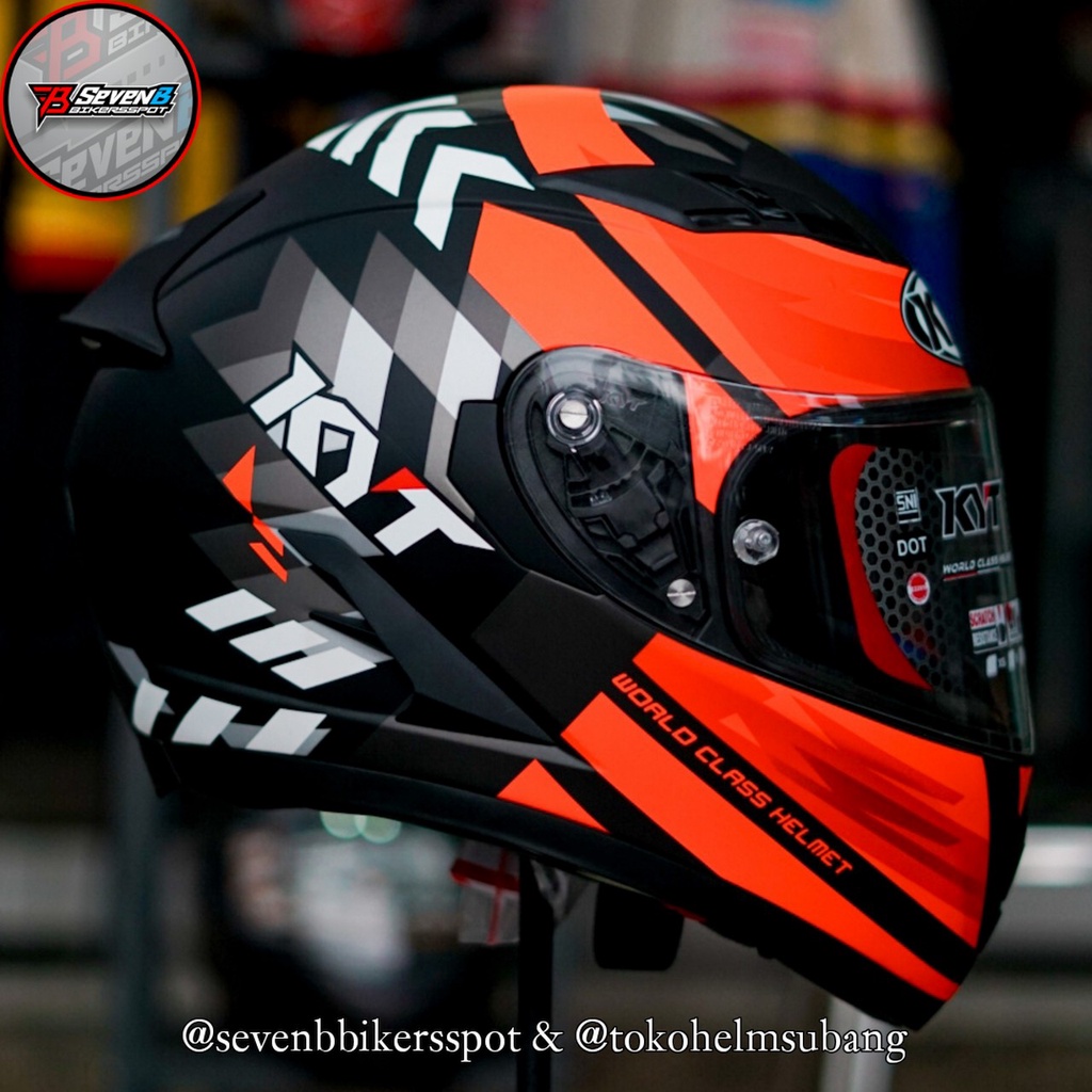 Jual HELM KYT FALCON FR FULL FACE ORIGINAL SNI | Shopee Indonesia
