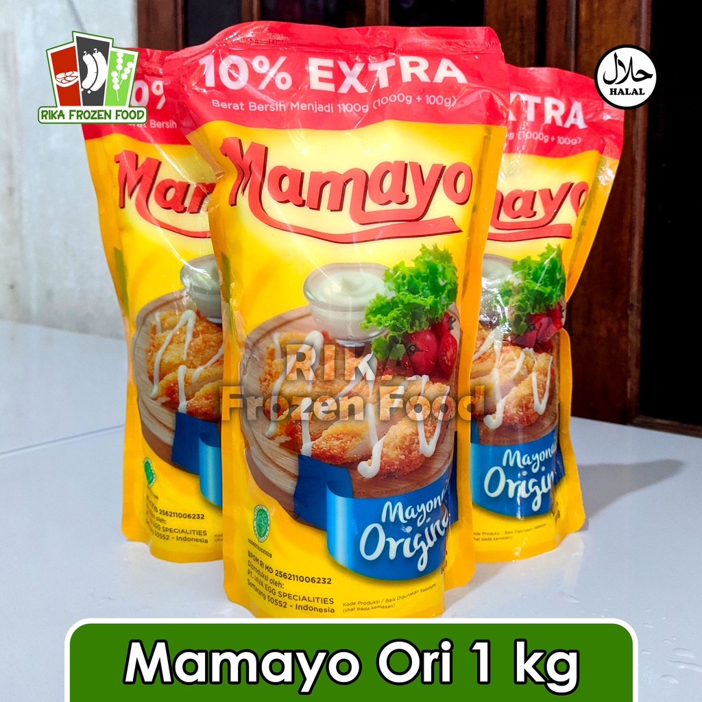 Jual Mamayo Mayonnaise / Mayonais / Saus Mayo Original 1 kg | Shopee ...