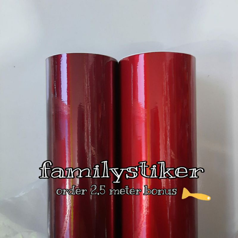 Jual SKOTLET MOTOR DARK RED CANDY,STICKER MOTOR DARK RED METALIC ...