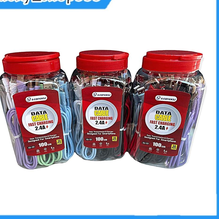 Jual Terjamin KABEL DATA BULAT FAST CHARGING TOPLES ISI 30 PCS | Shopee ...