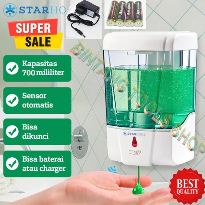Jual Tempat Sabun Otomatis 700ML Automatic Soap Dispenser Sensor ...