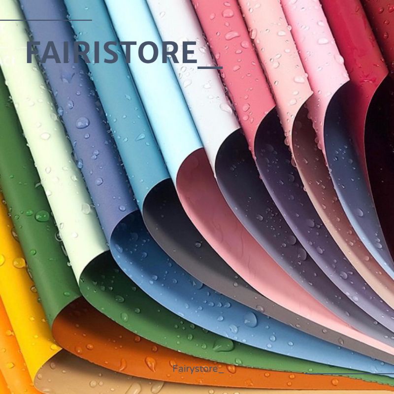 Jual Kertas Bunga Double Color Kertas Buket Bunga Wrapping Paper (58×58 ...