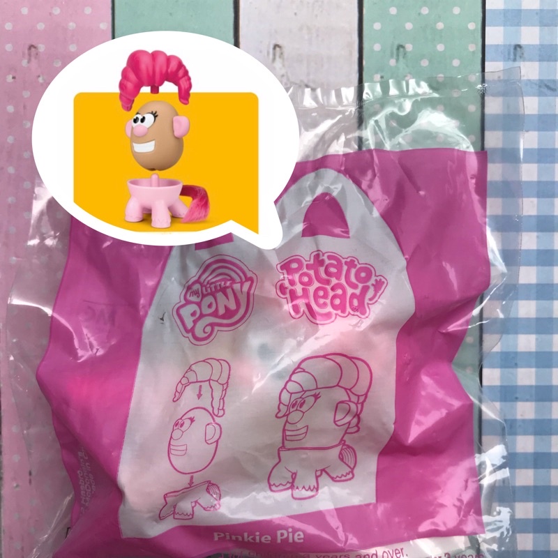 Jual Mainan Happy Meal McD Toys Potato Head Mash Up Transformers My little Pony Potatohead new ...