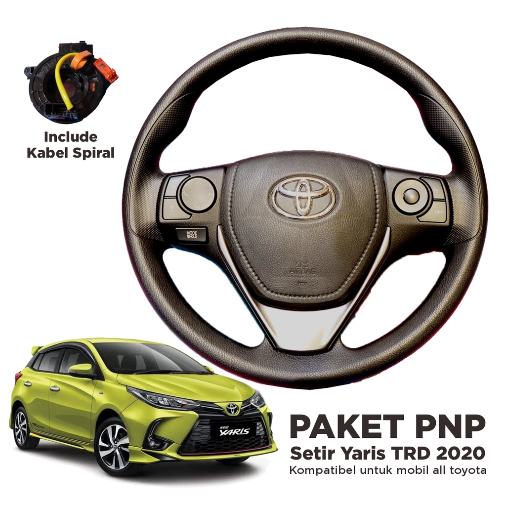 Jual Setir Yaris TRD 2020 SRS Airbag - Stir mobil - Steering wheel ...