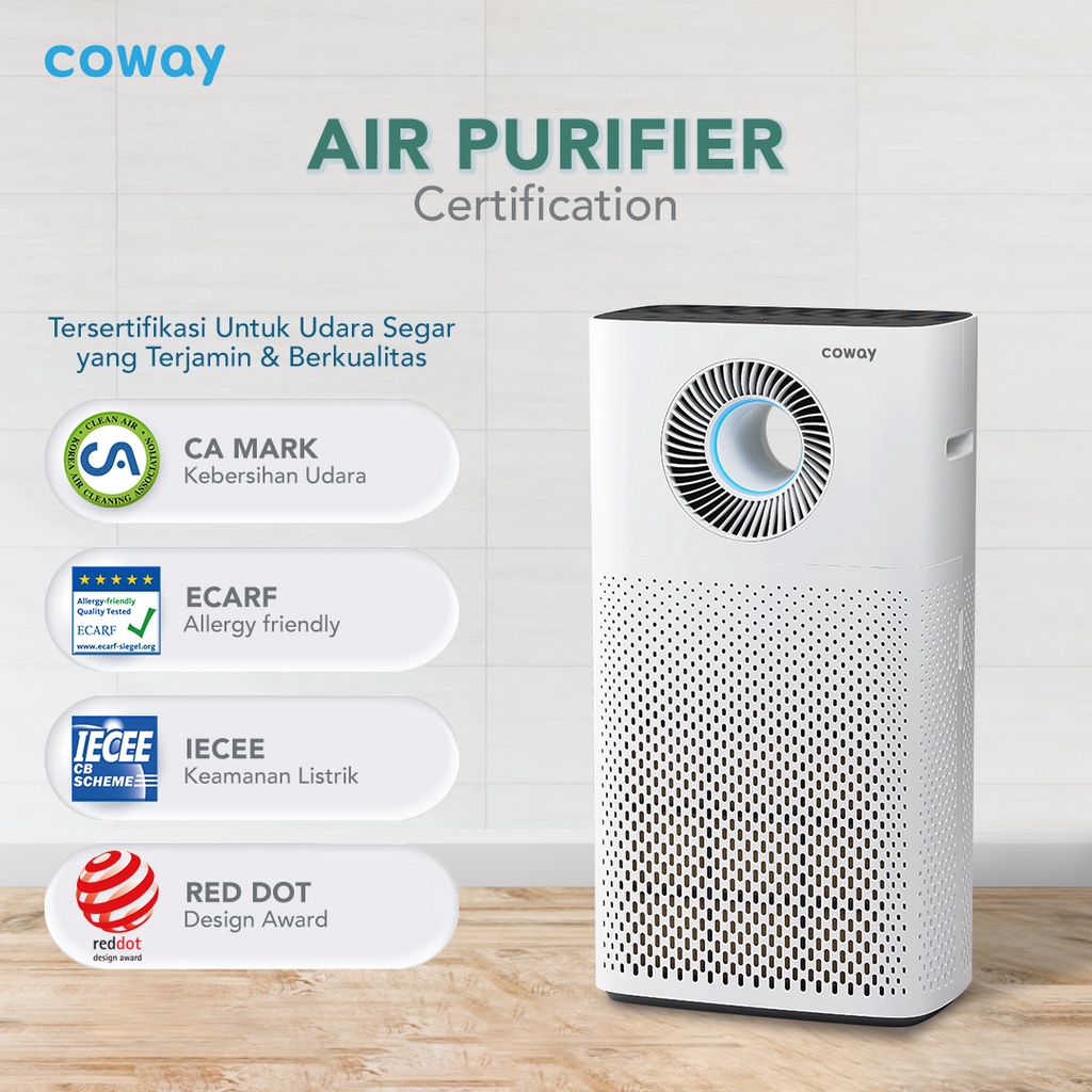 Jual PROMO Air Purifier Coway HEPA Filter 0,01 mikrometer tipe STORM AP ...
