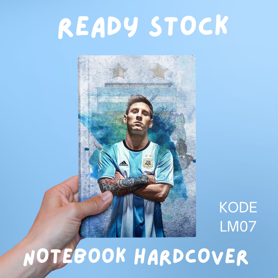 Jual BUKU NOTEBOOK LIONEL MESSI/ BUKU SEKOLAH/ BUKU CATATAN/ BUKU ...