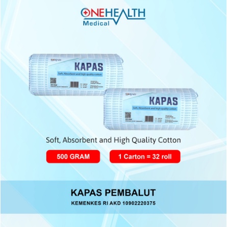 Jual Kapas Pembalut - Kapas Gulung - Kapas Luka - Kapas Medis - Kapas ...