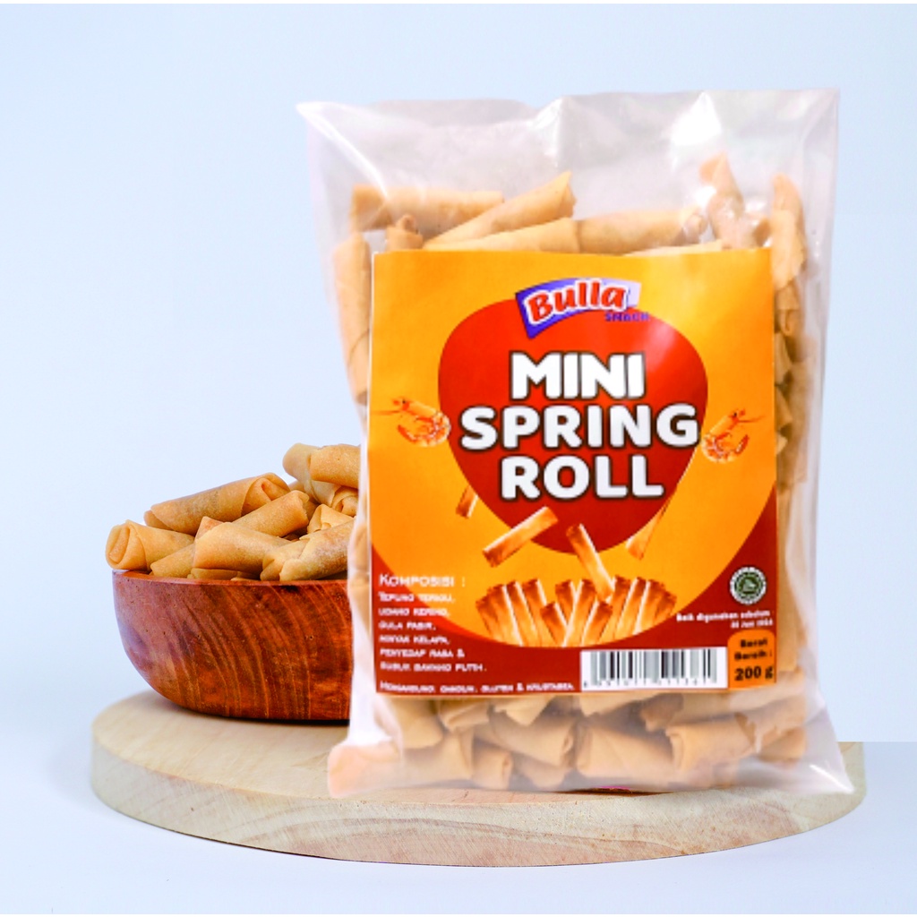 Jual Termurah !! SUMPIA PREMIUM UDANG / MINI SPRING ROLL BULLA | Shopee ...