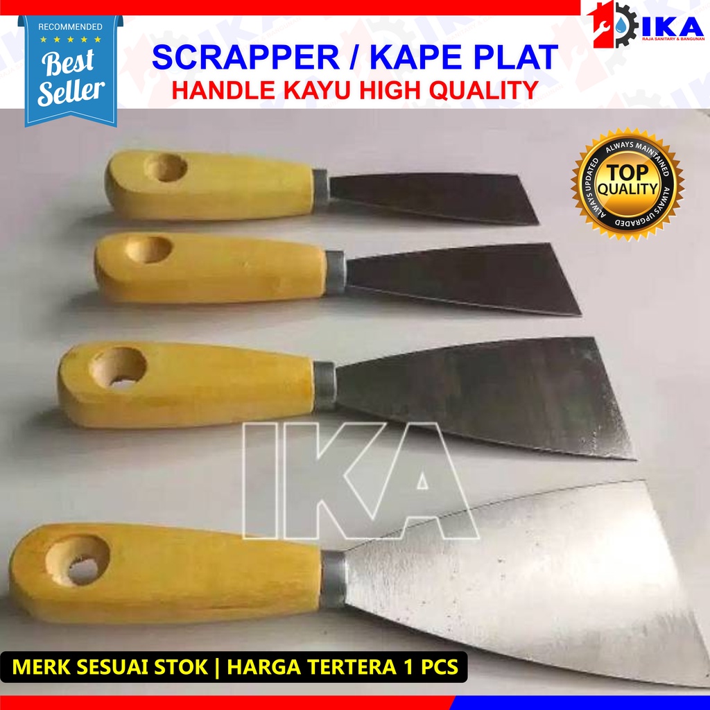 Jual Kape Gagang KAYU 11/2” 2” 3” 4” / Scraper / Skrap / Scrap / Kape ...
