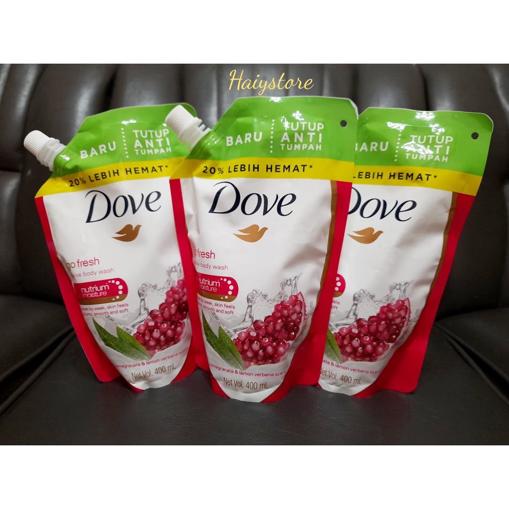 Jual HS // Dove Bodywash 400ml // Sabun Cair Dove // Dove Kemasan Anti ...