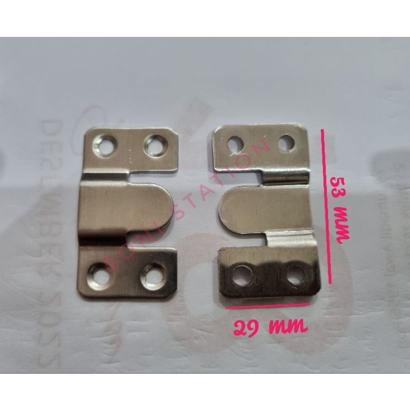 Jual Bracket E / ambalan pigura / bracket bingkai foto / bracket papan ...