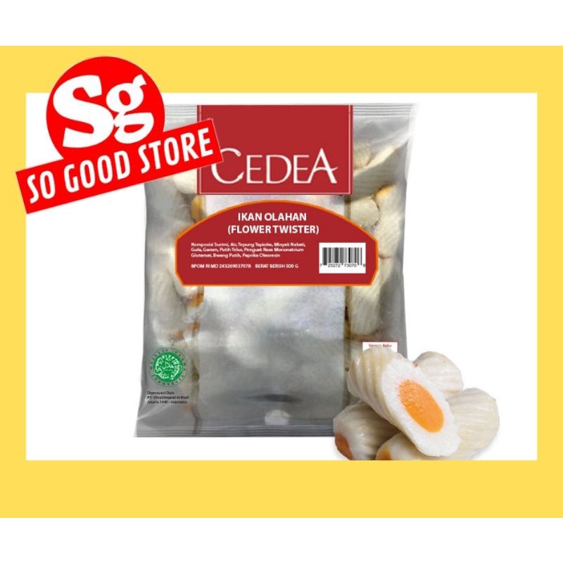Jual CEDEA FLOWER TWISTER 500 GR | Shopee Indonesia
