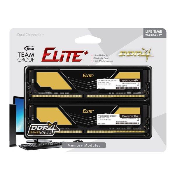 Jual Memory Ram Komputer Team Elite Plus 2X16Gb Pc 2400 Ddr4 ( 19200Mhz ...