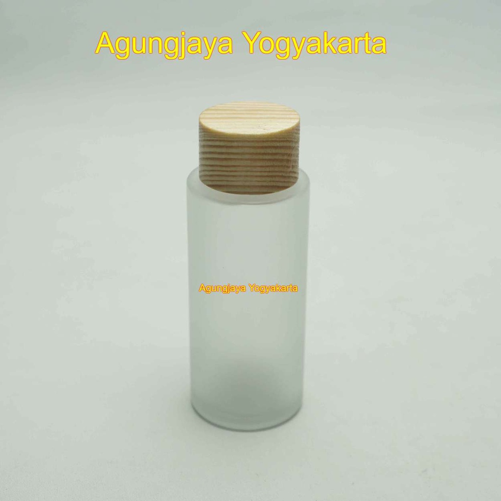 Jual Botol Kaca Serum 50 ml Cilinder Clear Frosted Original Ulir ...