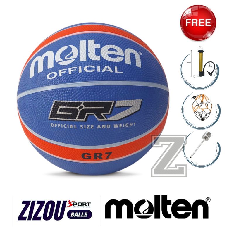 Jual Bola basket lmport molten GR7 fiba size7 indoor-outdoor | Shopee ...