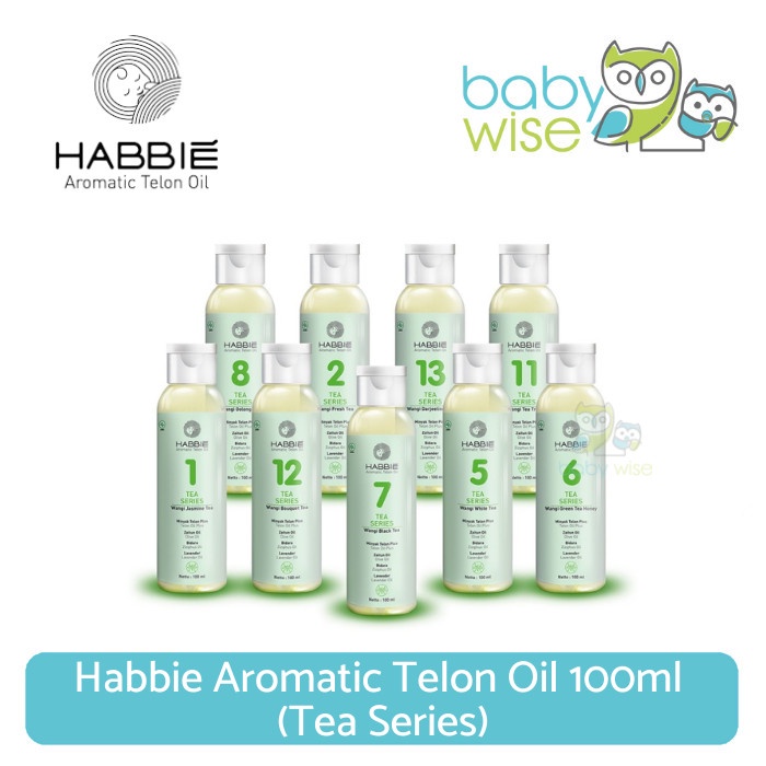 Jual Habbie Aromatic Telon Oil 100ml (Tea Series) | Shopee Indonesia