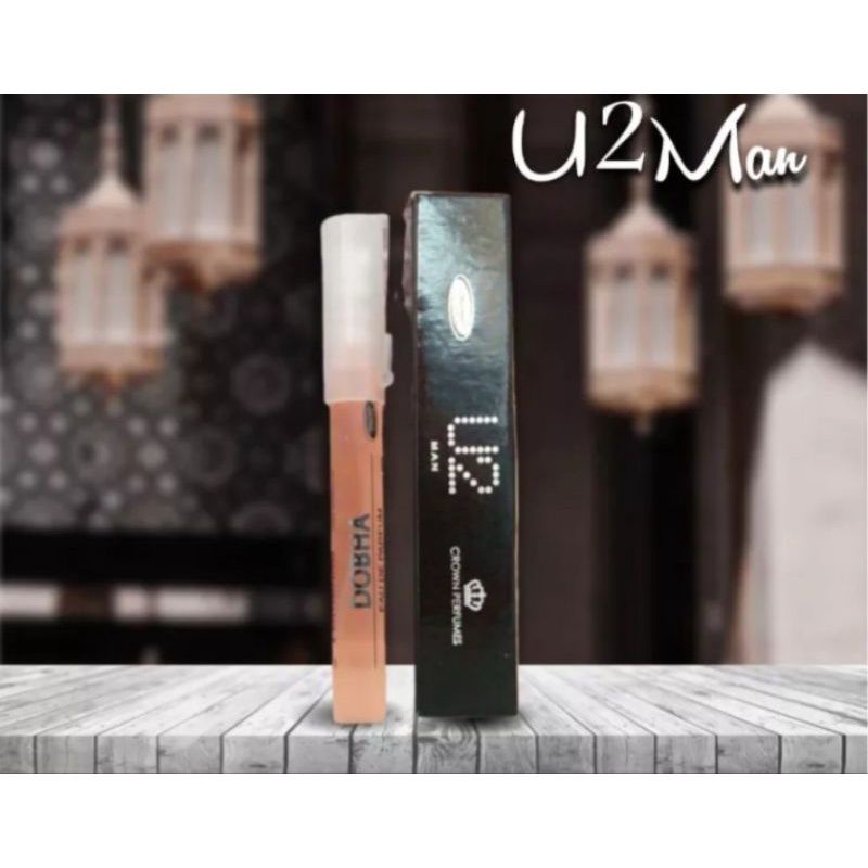 Jual Pen Spray Dobha U2 MAN 8 ML - PARFUM DOBHA SPRAY U2 8 ML | Shopee ...