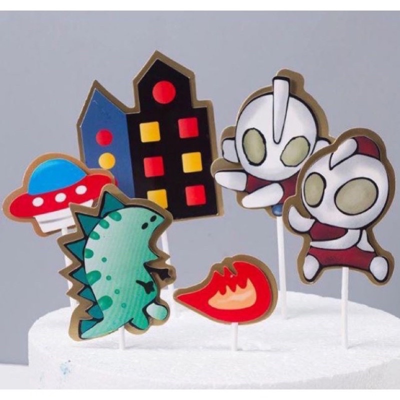 Jual Cake Topper Ultraman Tokusatsu Anime | Shopee Indonesia
