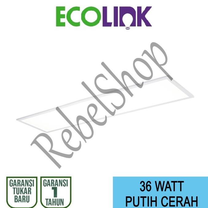 Jual Lampu Panel LED Ecolink PL007 36 Watt Ukuran 30x120 - 36Watt 36 W ...