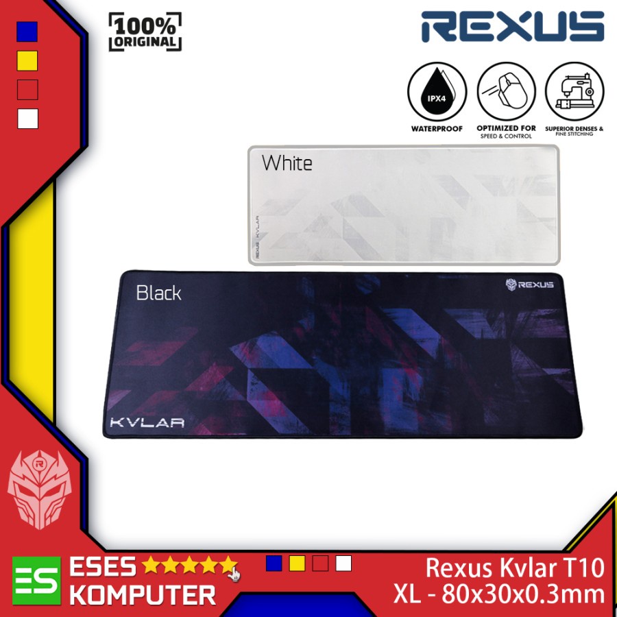 Jual Mousepad Rexus Kvlar T10 XL - Speed Edition - Gaming - WaterProof ...