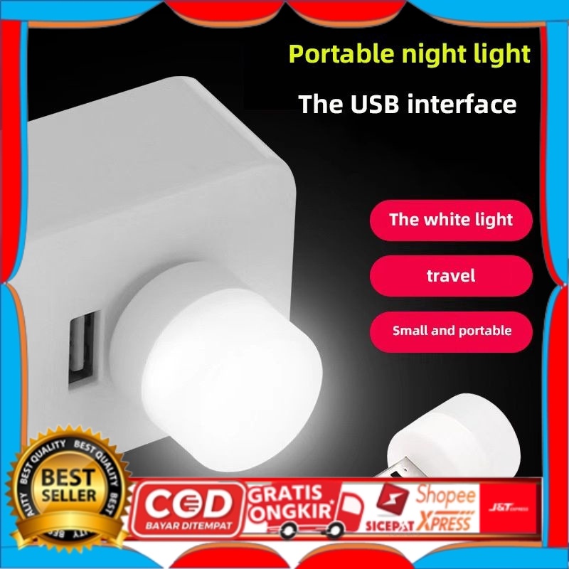 Jual Lampu USB mini Led eye bulat emergency Lamp Darurat portable ...