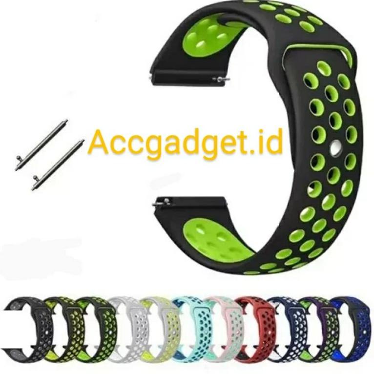 Jual Tali Strap SPORT DUAL TONE Samsung Galaxy Active 2 40mm 44mm ...