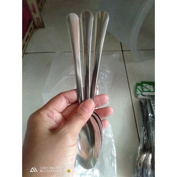Jual SENDOK MAKAN SUPER TEBAL/SENDOK MAKAN CANTIK/SENDOK MAKAN MERK ...