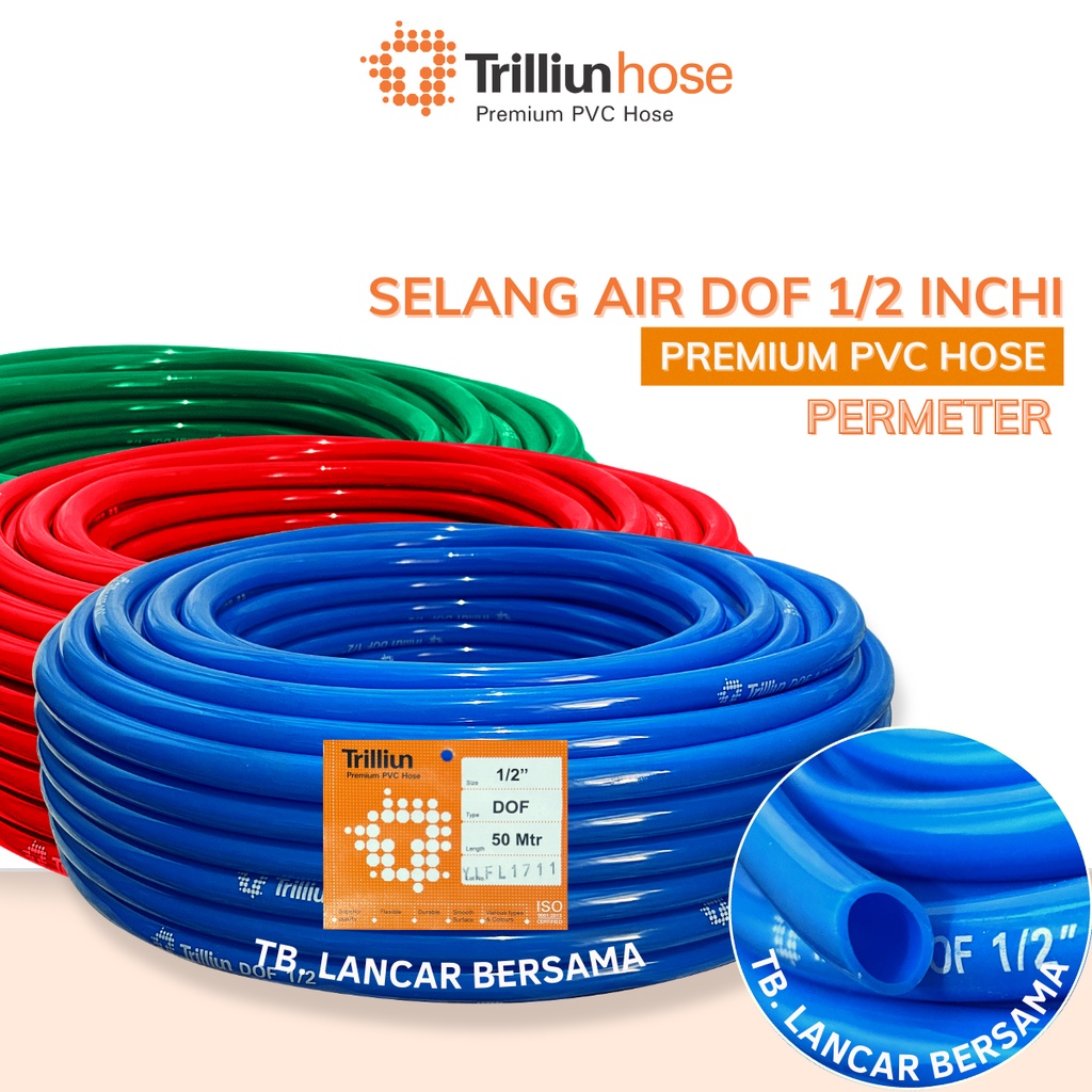 Jual SELANG AIR 1/2 INCHI DOF HARGA PERMETER | Shopee Indonesia