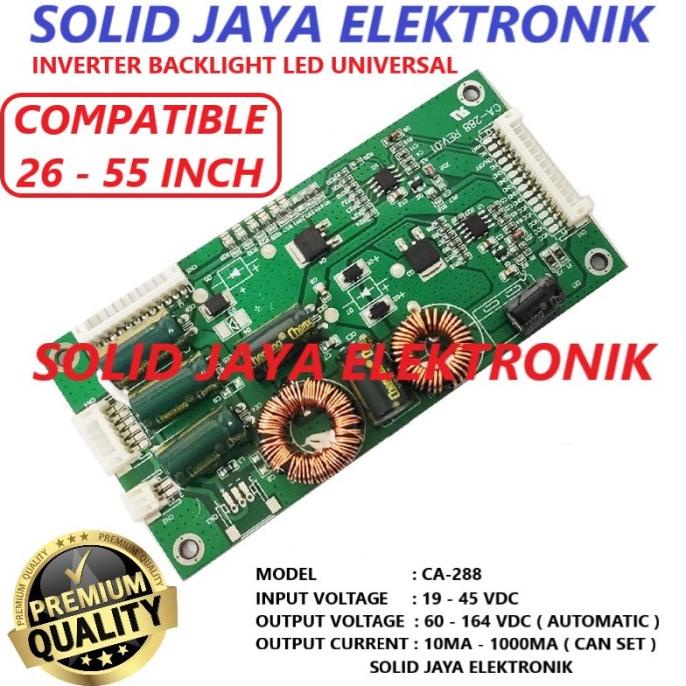 Jual INVERTER LAMPU BACKLIGHT LED UNIVERSAL MULTI 26 - 55 INC CA288 ...