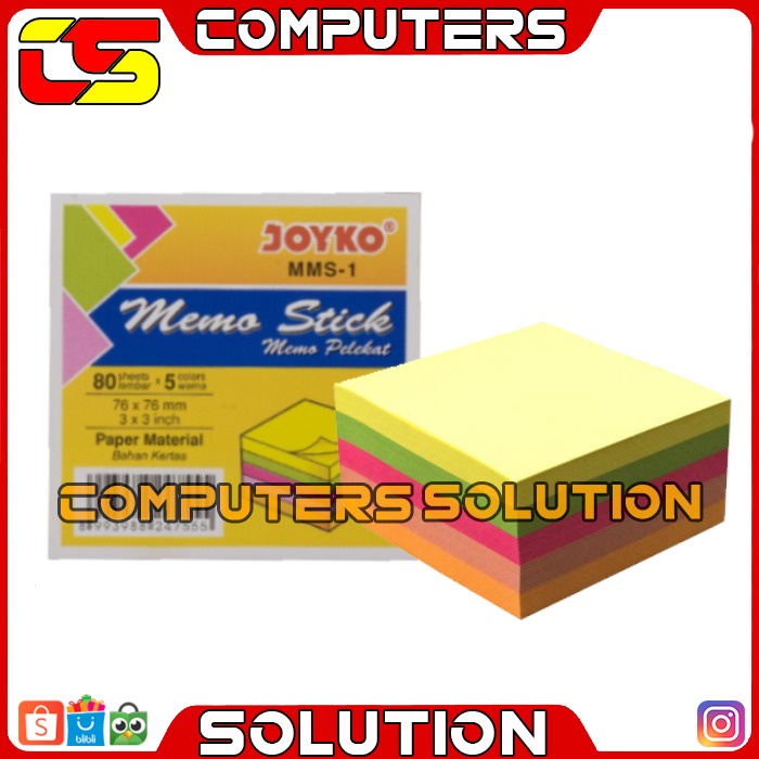 Jual Sticky Notes Joyko Mms 1 | Shopee Indonesia