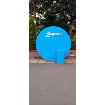 Jual BACKDROP BULAT DEKORASI ULANGTAHUN/BAHAN STYROFOAM gabus ukuran ...