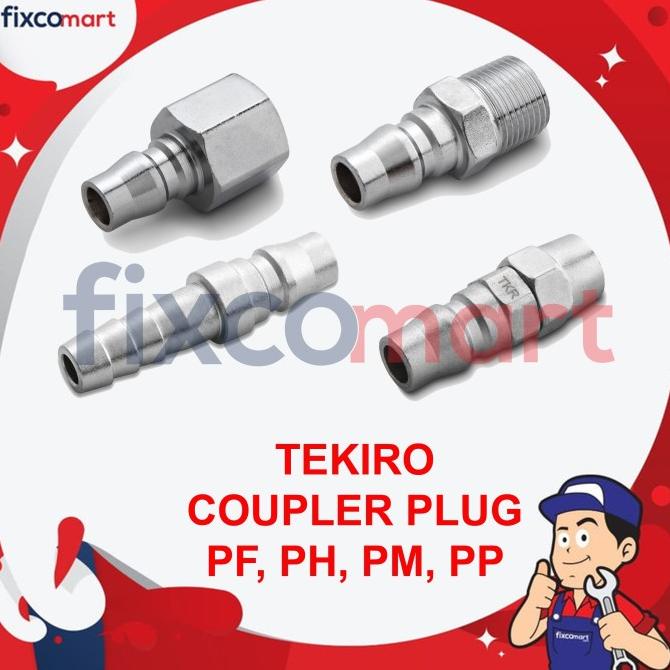 Jual Tekiro Quick Coupler Plug (PH) 30 PH / Alat Konektor Kompressor ...