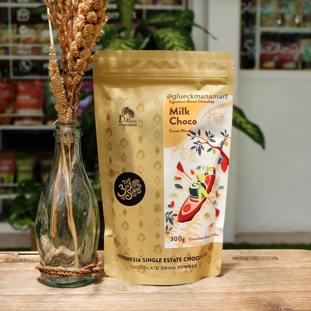 Jual Dillco Chocolate Drink Powder Milk Choco 3in1 300gr | Shopee Indonesia