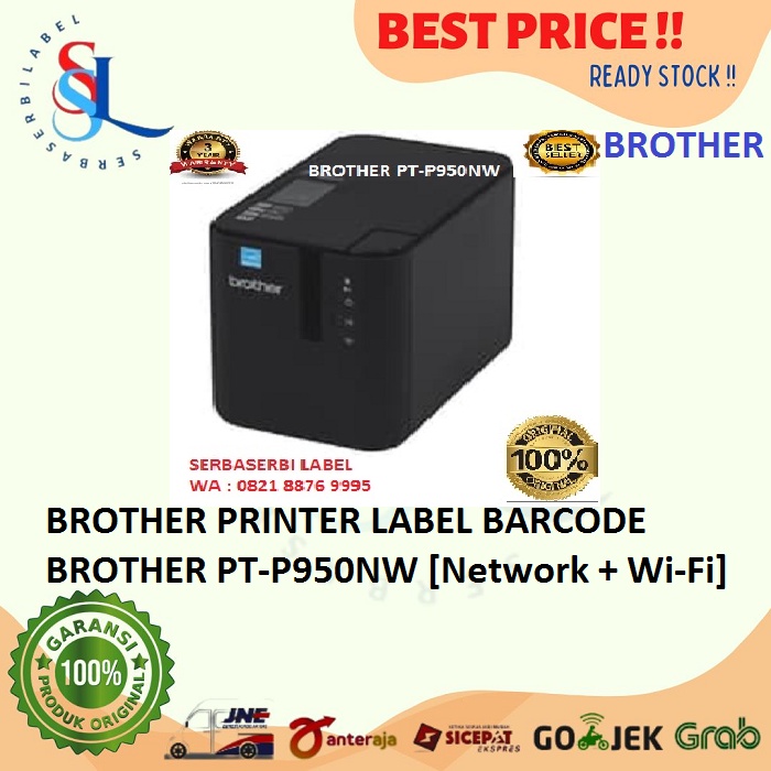 Jual BROTHER Printer Label P-Touch PT-P950NW [Network + WiFi] | Shopee ...