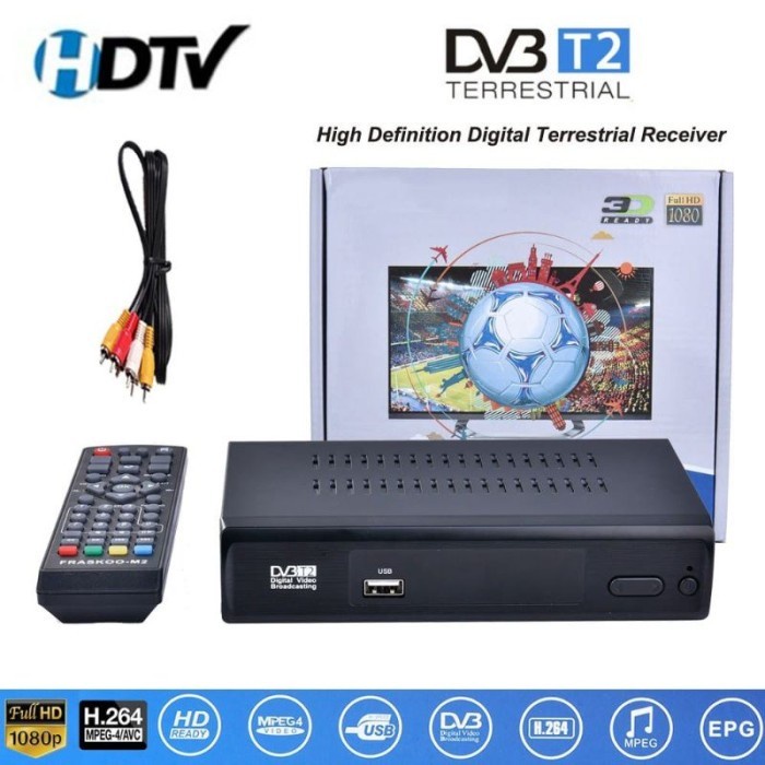 Jual Receiver Hdtv Set Top Box Dvb T2 / Setbox Modul Stb Tv Digital ...