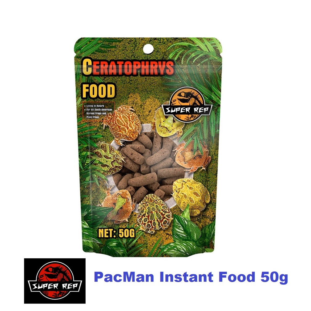 Jual Ceratophrys PacMan Food Makanan Pac Man Frog Instant High Protein ...