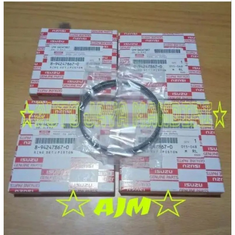 Jual Ring seher ring piston Panther 2.5 2500cc 4JA1 NHR55 4JB1 Standart ...