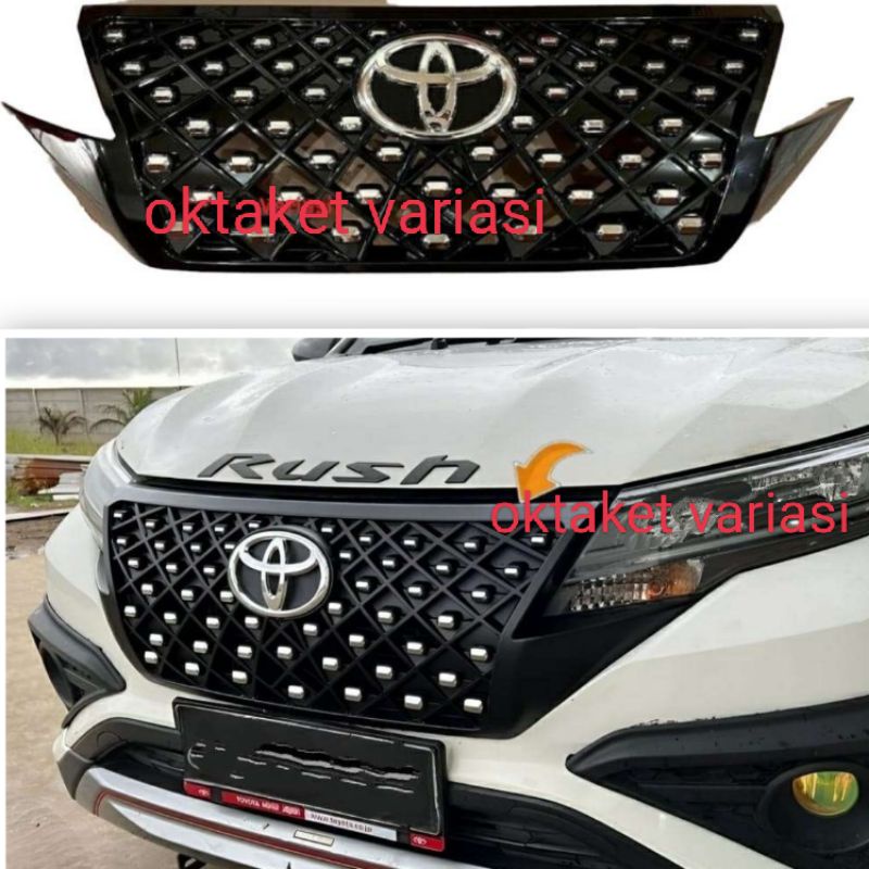 Jual grill depan all new Rush Terios 2018 2021 2022 2023 Model ...