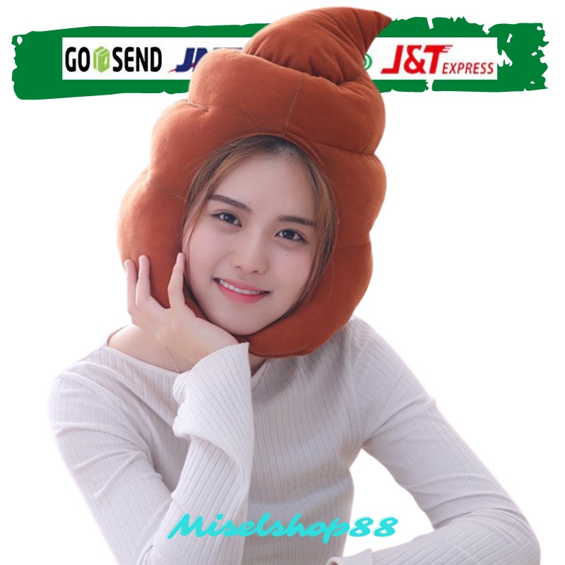 Jual Topi Kupluk Bentuk poop Bahan Lembut Hangat Untuk Properti Foto ...