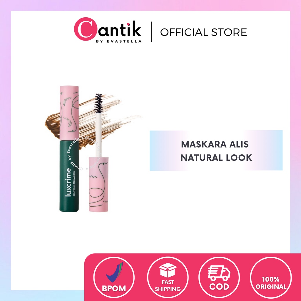 Jual CANTIK - LUXCRIME On Fleek Browcara Original - Luxcrime Browcara ...