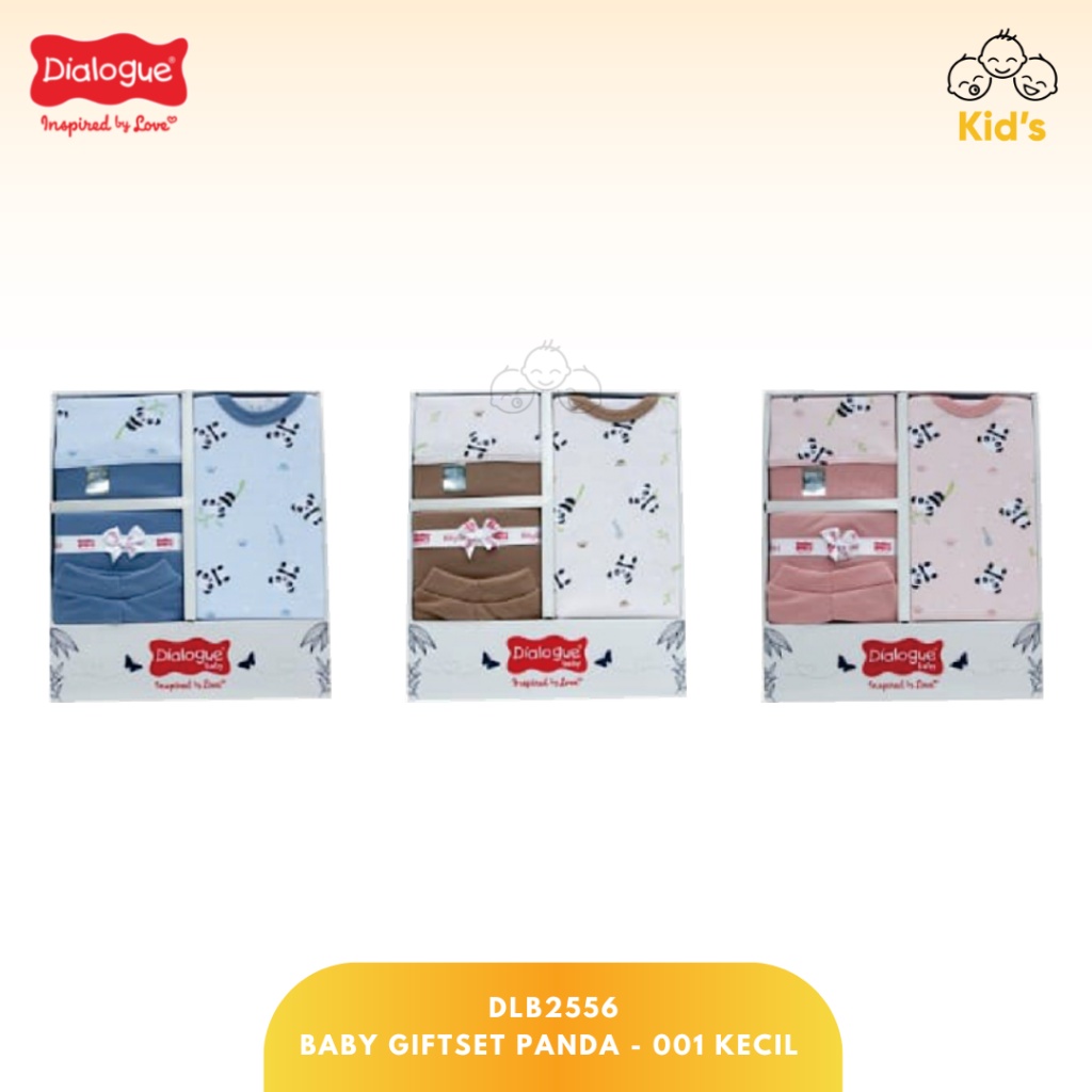 Jual DIALOGUE BABY GIFT SET PANDA SERIES 01 (DLB2556) | Shopee Indonesia