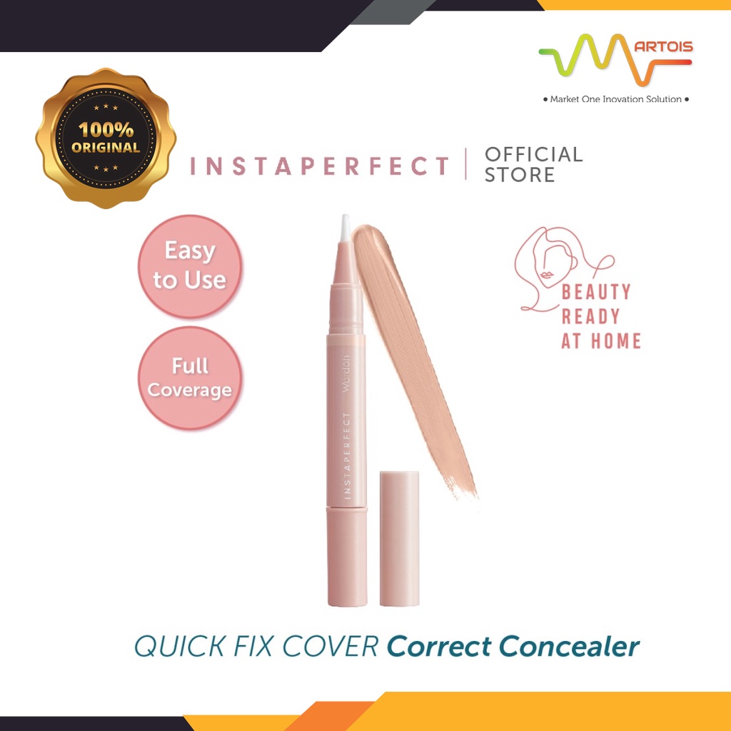 Jual Wardah Instaperfect Quick Fix Cover Correct Concealer | Shopee ...