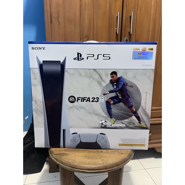 Jual PS5 Disc Version Reg Singapore Bundle FIFA 23 New | Shopee Indonesia