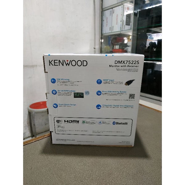 Jual Head unit kenwood dmx7522s - kenwood dmx7522 carplay android auto wifi wireless | Shopee ...