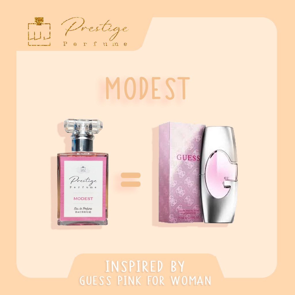 Jual PRESTIGE PERFUME MODEST INSPIRED BY GUESS PINK FOR WOMEN ( EAU DE ...