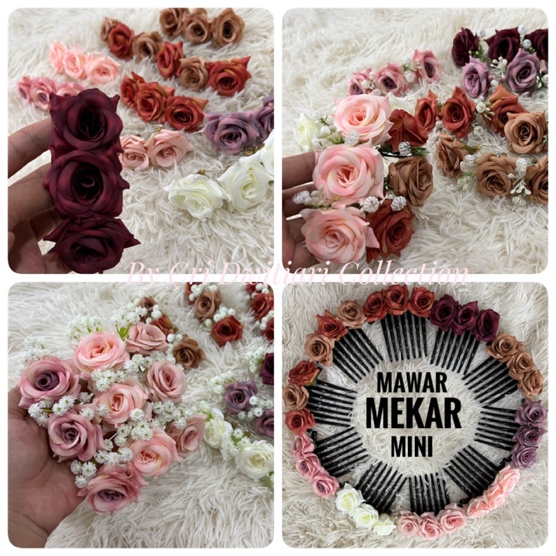 Jual Semanggi/ Sirkam/ Mawar Mekar Mini Mix Baby Breath | Shopee Indonesia
